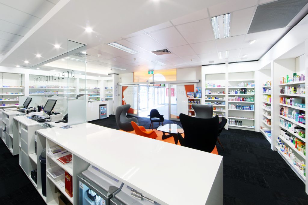 Joondalup Pharmacy | Shop Design & Fitout | Masterplanners Perth