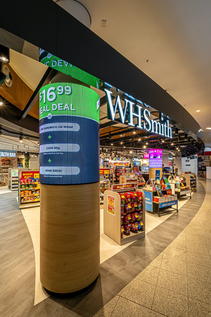 WHSmith | Convenience Store Fitout | Masterplanners Perth